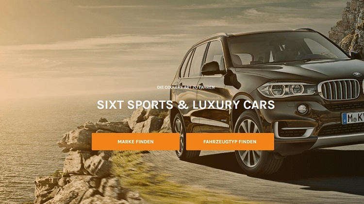 SIXT Sports & Luxury Cars: Mobilitätsdienstleister weitet seine ...